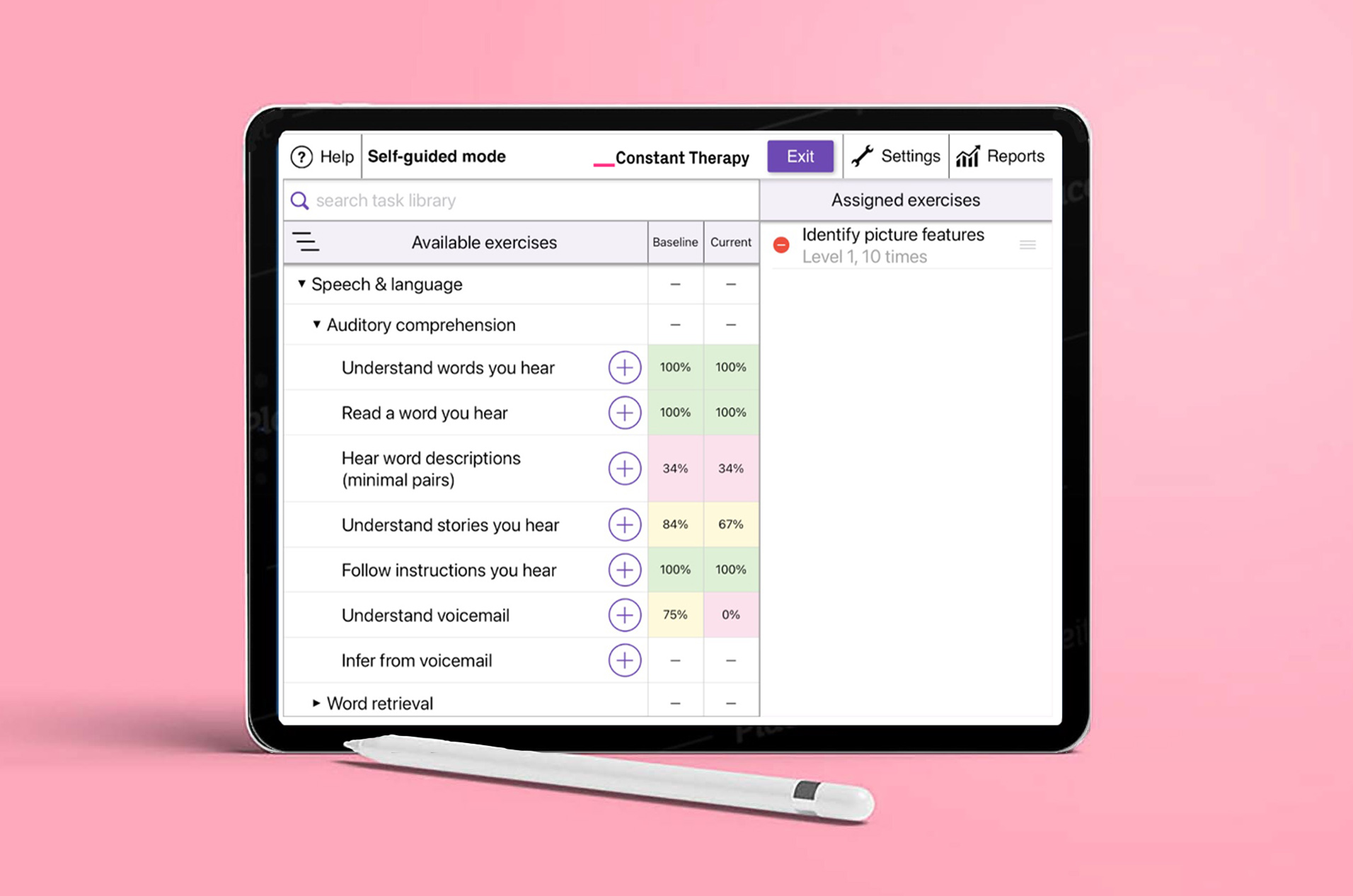 Self-guided mode: How to customize your therapy and harness Constant ...